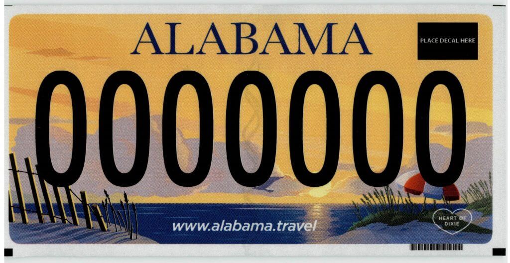 License Plates Archive - Alabama Department of Revenue