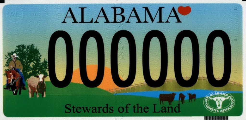 License Plates Archive - Alabama Department of Revenue