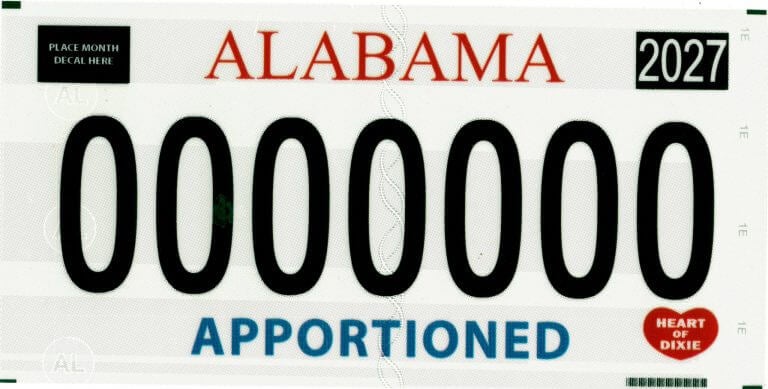 License Plates Archive - Alabama Department of Revenue
