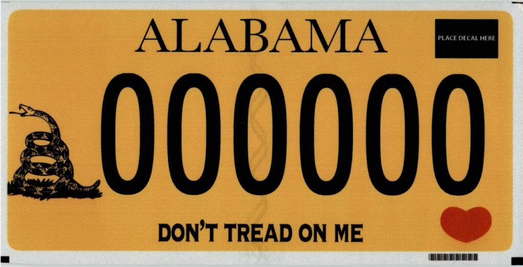 License Plates Archive - Alabama Department of Revenue