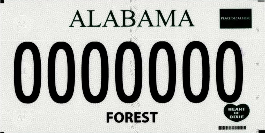 License Plates Archive - Alabama Department of Revenue
