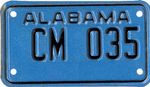 County Motorcycle - Alabama Department of Revenue
