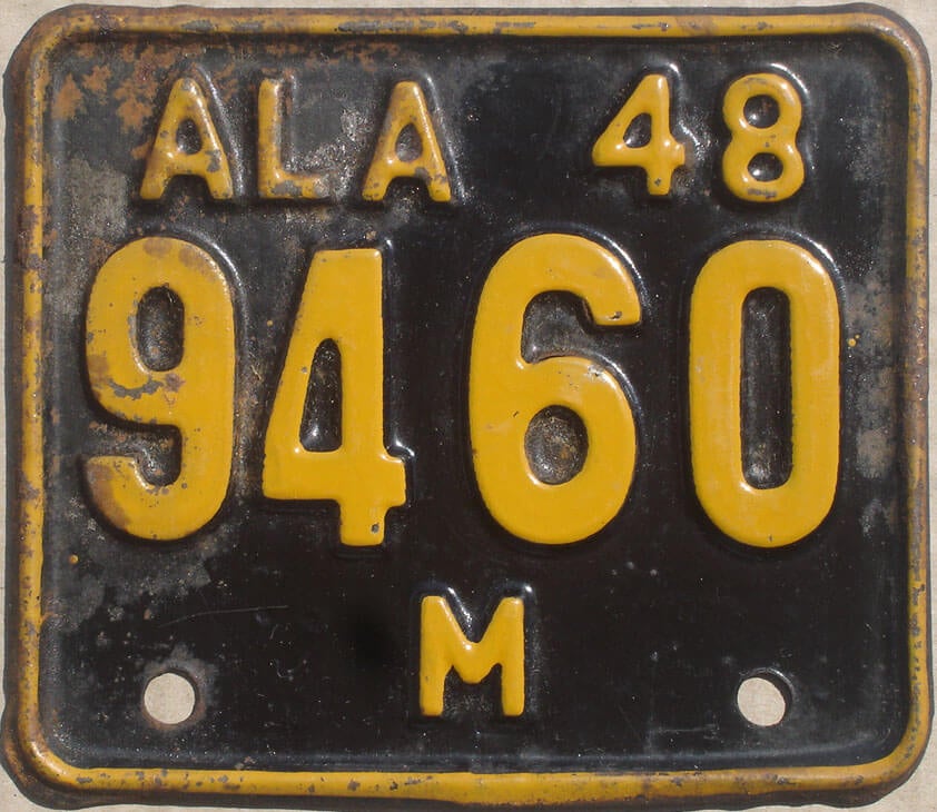 1947 - Alabama Department of Revenue