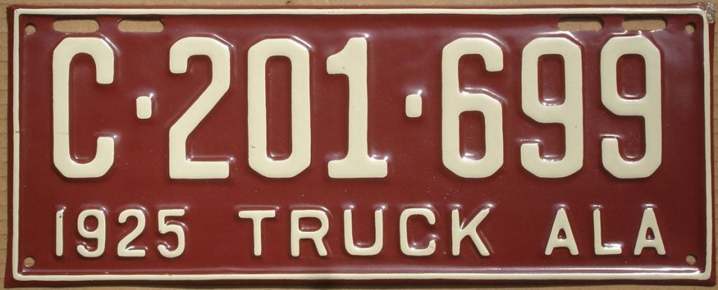 1925 - Alabama Department of Revenue