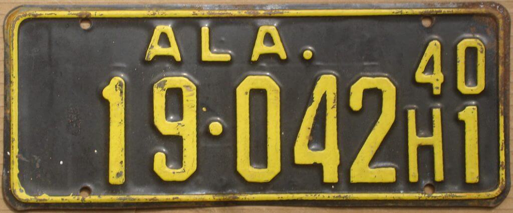 1940 - Alabama Department of Revenue