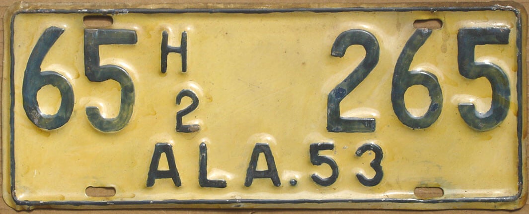 1953 - Alabama Department of Revenue