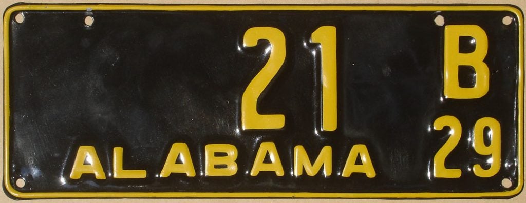 1929 - Alabama Department of Revenue