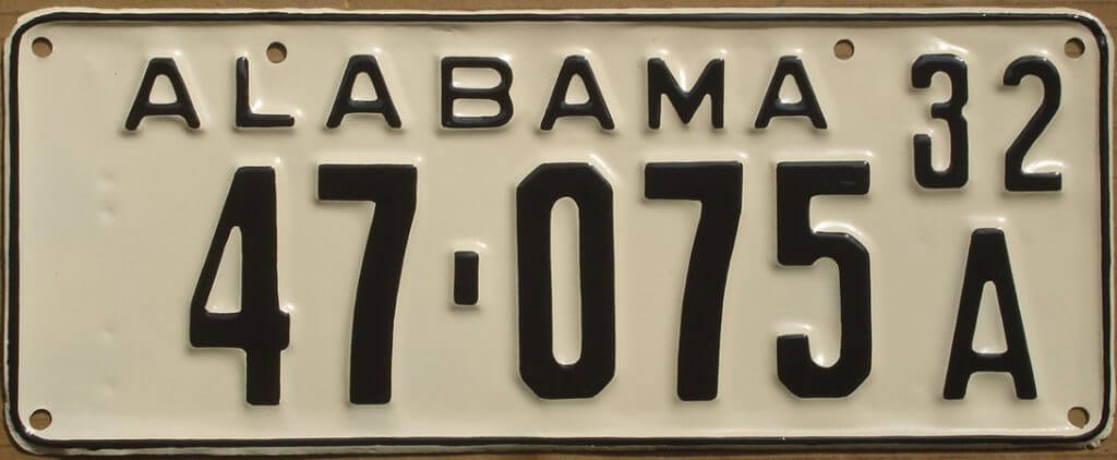 1932 - Alabama Department of Revenue