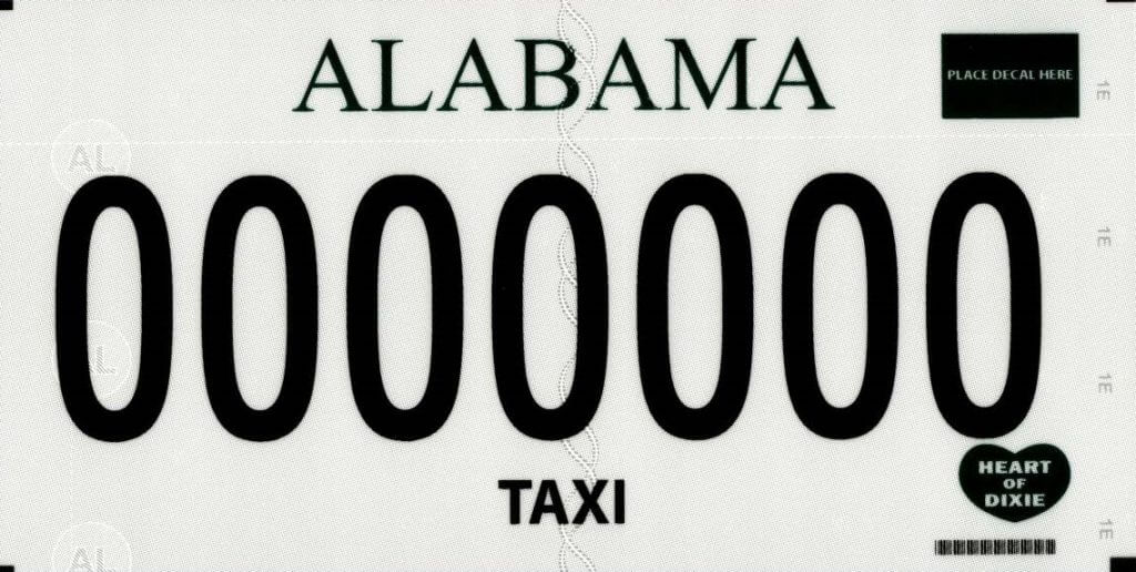 License Plates Archive - Alabama Department of Revenue