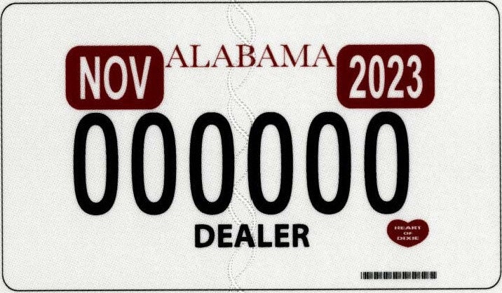 Dealer Motorcycle - Alabama Department of Revenue