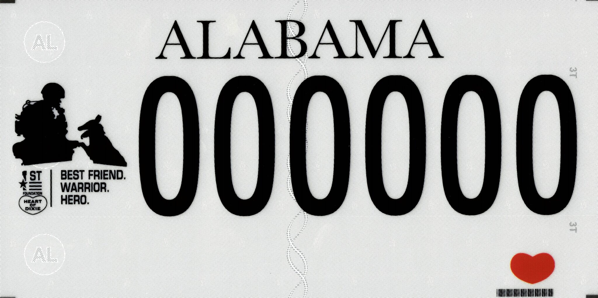 K9 for Vets - Alabama Department of Revenue
