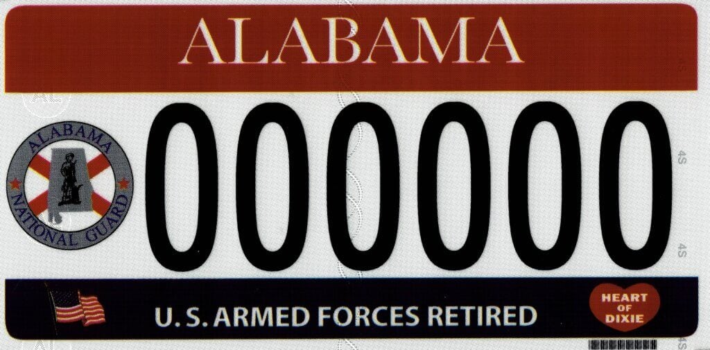 Armed Forces Retired US National Guard - Alabama Department of Revenue